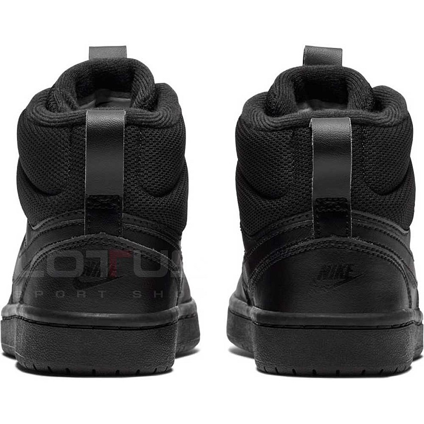 ДЕТСКИ ОБУВКИ NIKE COURT BOROUGH MID 2 BOOT (PS) BLACK | Цени от Lotus ...