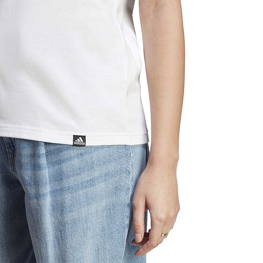 ДАМСКА ТЕНИСКА ADIDAS DOODLE FILL T WHITE | Цени от Lotus Sport